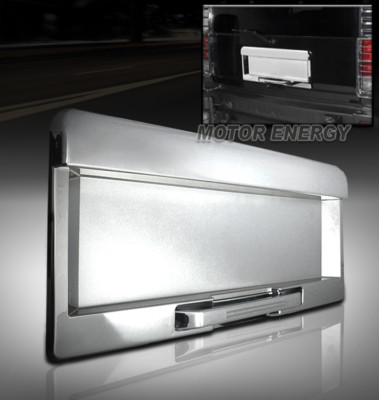 06-09 HUMMER H2 SUV REAR LICENSE PLATE FRAME MOULDING TRIM W/HANDLE ...