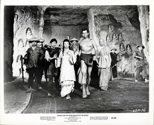 Samson & The Seven Miracles of the World 1962 BW 8x10 Glossy Photo ...