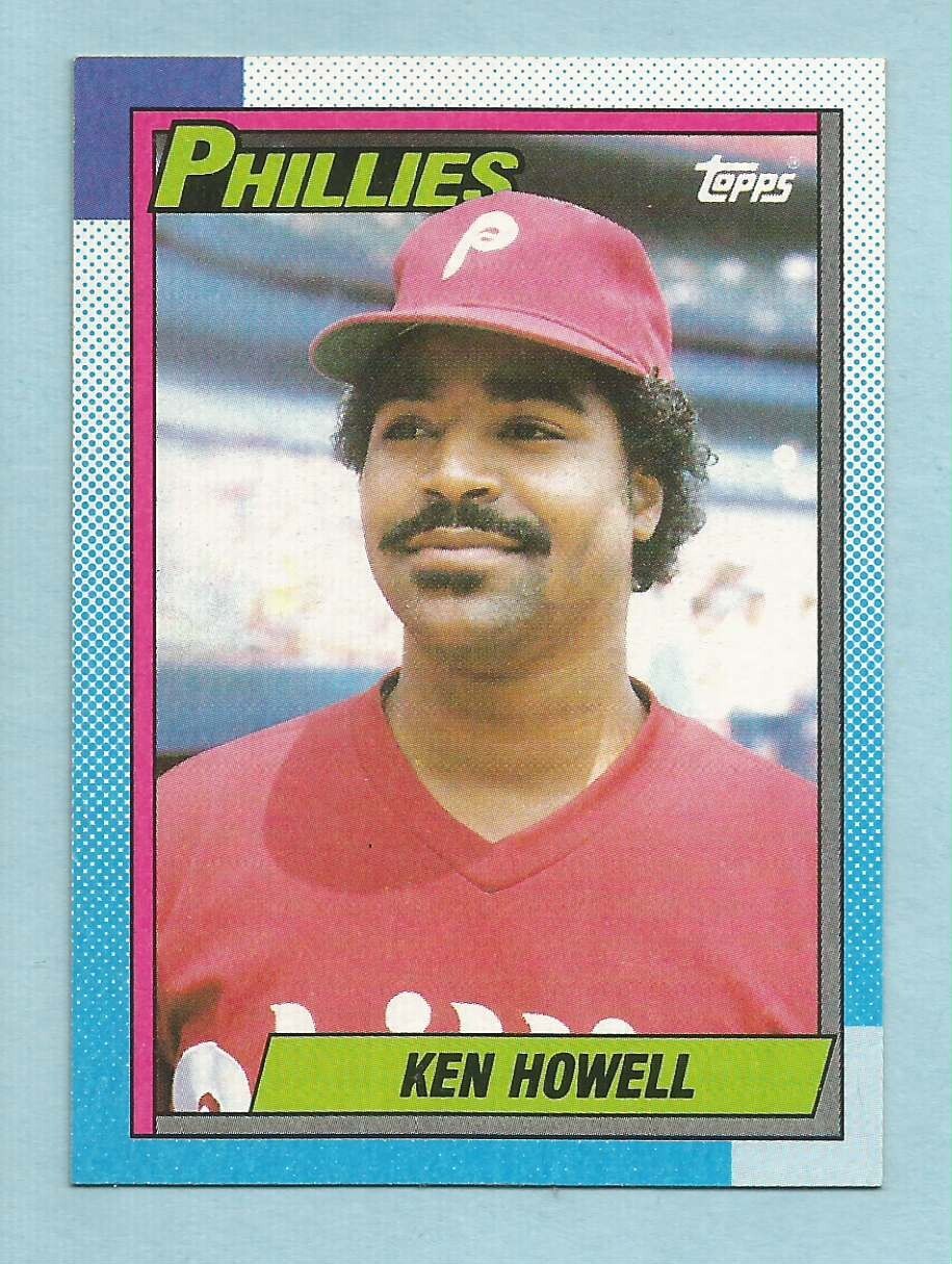 1990 Topps Baseball Ken Howell #756 Philadelphia Phillies CASE FRESH ...