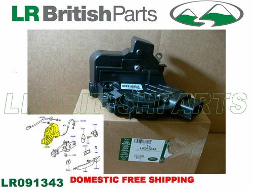 GENUINE LAND ROVER LATCH REAR DOOR LR2 LR3 LR4 RANGE ROVER SPORT LEFT ...