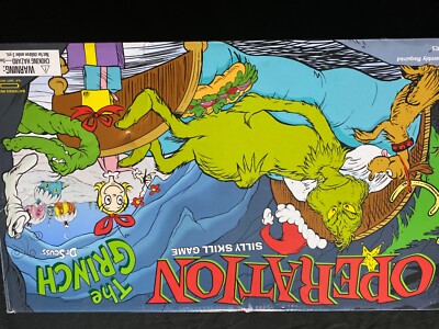 OPERATION: The Grinch Board Game | Classic Dr. Seuss Art & Custom ...