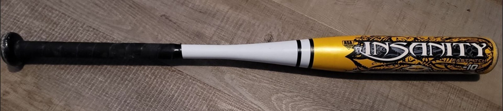 Worth Insanity Fastpitch Softball Bat Gold 28"/18oz 2¼" Diameter 2005 ...