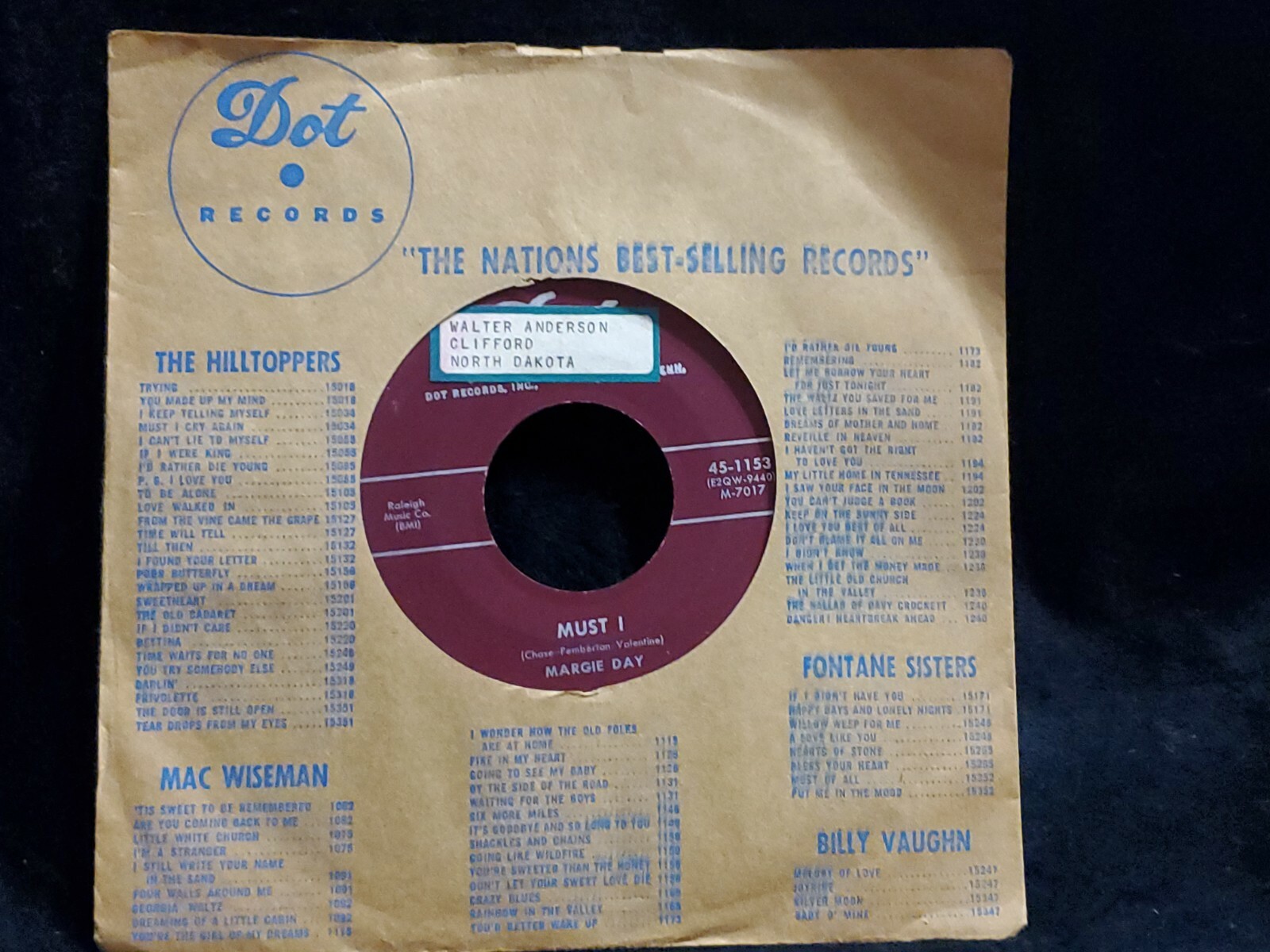 Margie Day I'M Gonna Raise A Rukus Tonight 45 Record Rare R'N'B Soul ...