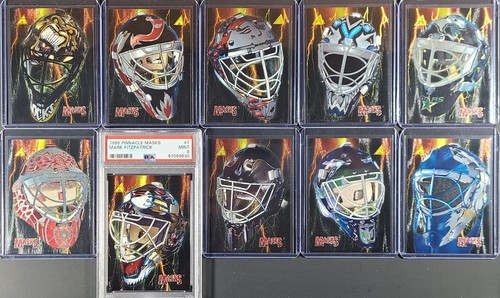 1995-96 Pinnacle Masks Complete Set of 10 Cards Incl. #7 Mark ...
