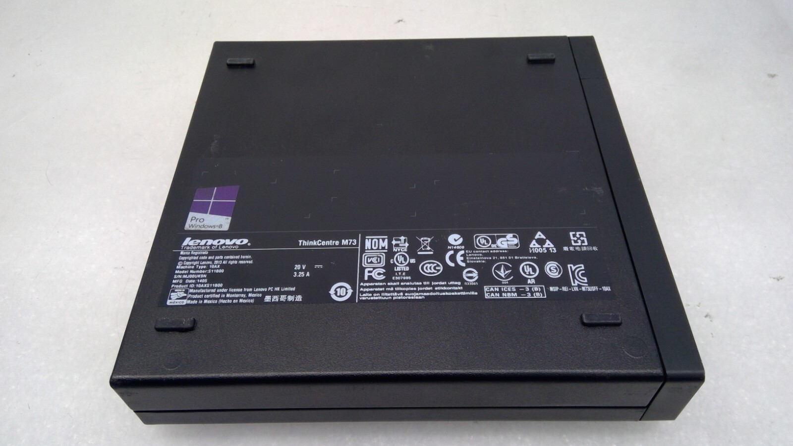 Lenovo ThinkCentre M73 Tiny Intel i7-4765T@2.0GHz 16G 160G SSD HD4600 WIFI No OS | eBay