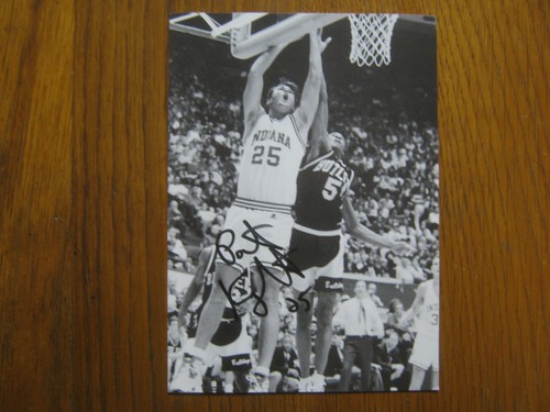 PAT KNIGHT (Lamar/Texas Tech/Indiana/Bobby Knight) Signed 5 x 7 B & W ...