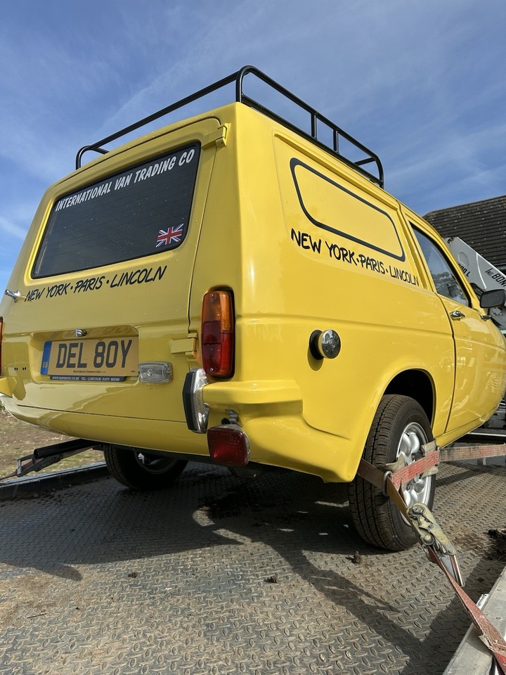 Reliant Robin Van 1980. Del Boy. Restored Very Nice Plate Not Included ...