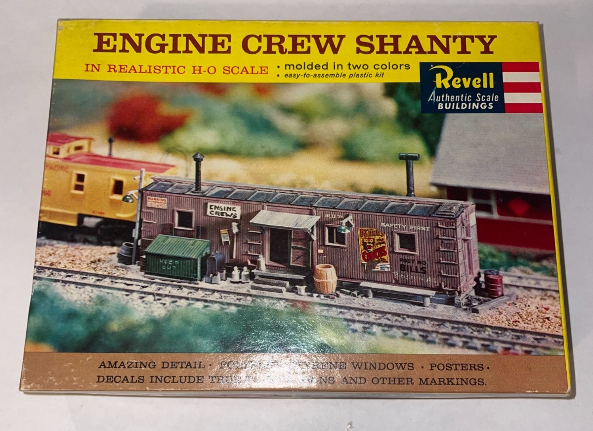 Revell HO Scale Engine Crew Shanty Building Kit in Box | eBay
