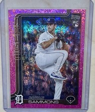 2025 Topps Update Series - Bryan Sammons #US198 Blue Holofoil /150 (RC ...
