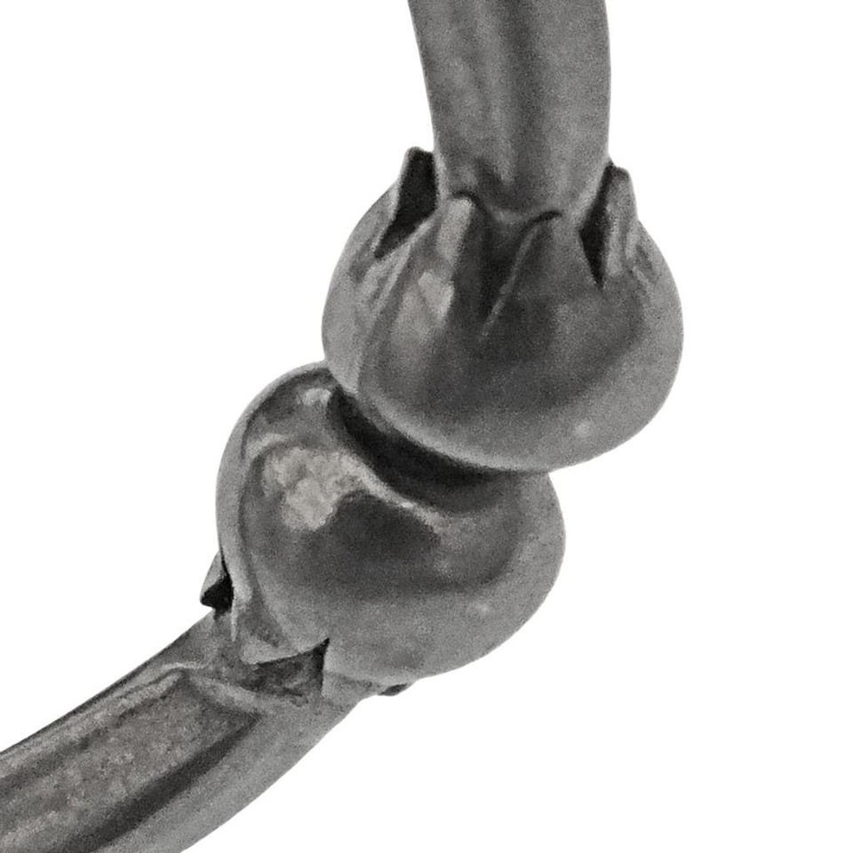 Antique Key Ring - BULLRING c.1920's-1940's 1⅜" - Lozenge Cross Section ...