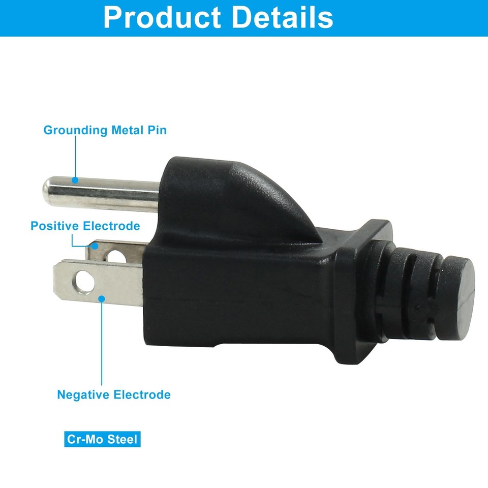 2 Pack Generator Grounding Plug, Neutral Ground Bonding Plug for ...