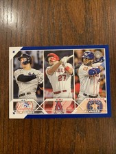 2023 Topps Series 1 1st Edition - League Leaders Mike Trout, Aaron ...