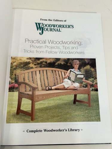 Hardback Woodworker’s Journal, Practical Woodworking, Proven Proj ...