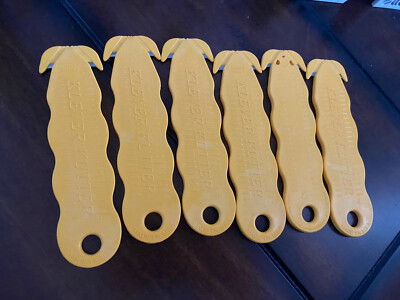 Klever Kutter *Qty. 6* Yellow Safety Box Cutter | eBay