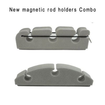 Aventik Magnetic Rod Holders Combo Pack 2 designs in 1 Pack Strong ...