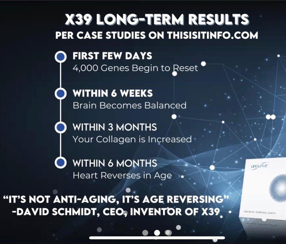 X39 LifeWave Patches Stem Cell Therapy, Non Invasive, 3 day Trial UK ...