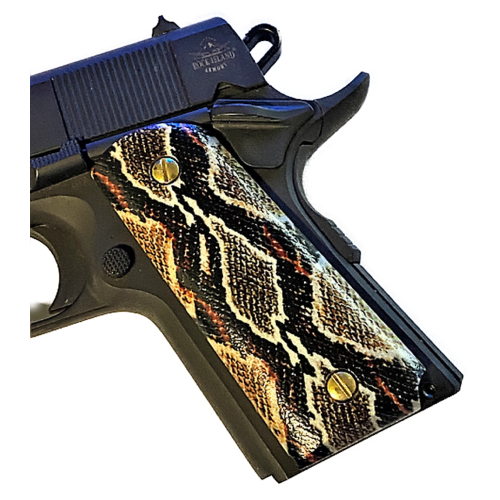 1911 Officer/Compact grips fits COLT AND Clones UV Printed HD Rattle ...