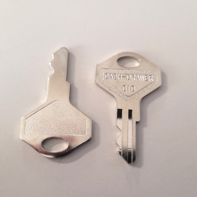 M-S Cash Drawer- NCR and Panasonic 010 POS Cash Drawer Key - NEW - QTY ...