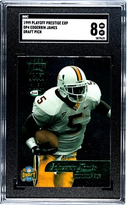 1999 PLAYOFF PRESTIGE EXP RC #DP4 EDGERRIN JAMES ROOKIE, DRAFT PICK ...