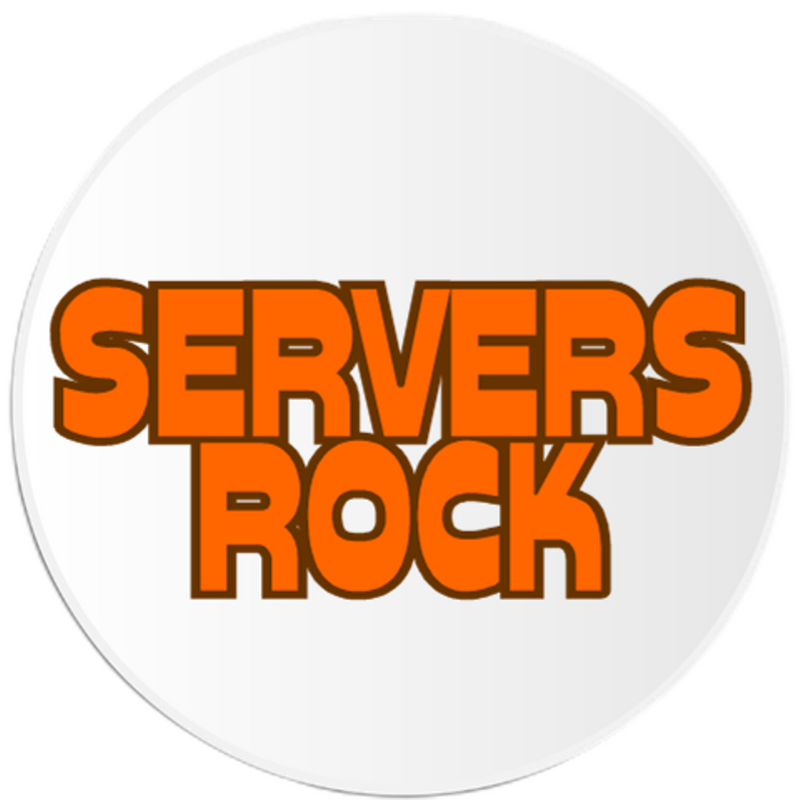 Servers Rock - 3 Pack Circle Stickers 3" x 3" | eBay