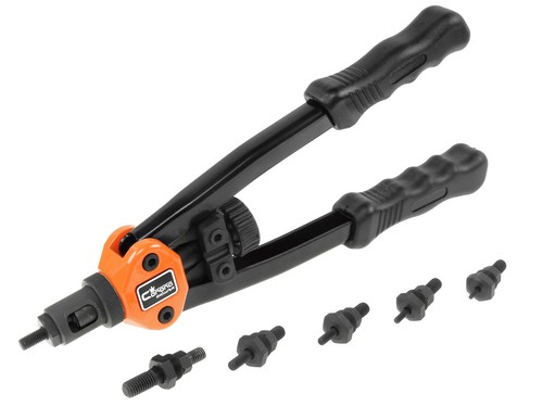 Profi Nietmutternzange M3 - M10 inkl. Alu Niethülsen 150-St. Gewinde ...