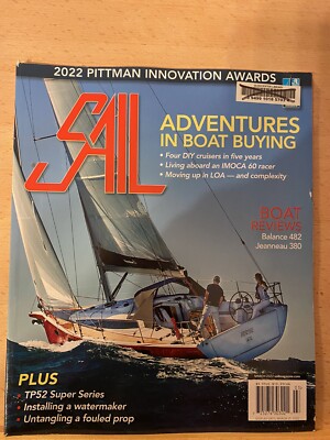 SAIL Magazine Sailing Boat March 2022 Adventures In Boat Buying | eBay