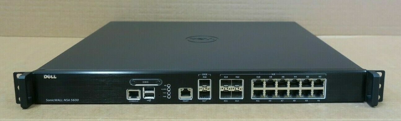 Dell / SonicWALL NSA 5600 01-SSC-3833 Network Security Appliance 1RK26 ...