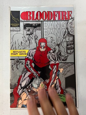 Bloodfire #1 - 1993 Red Foil Lightning Comics | Combined Shipping B&B | eBay