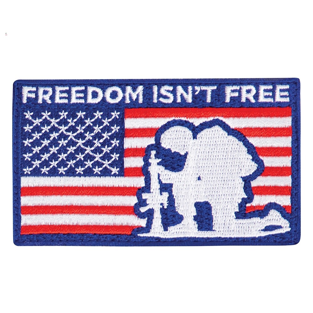 Rothco Freedom Isn't Free Patch - 1899 | eBay