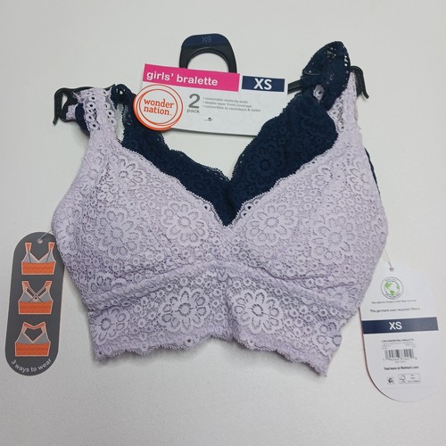 Wonder Nation Girls Bralette Size XS (2-Pack) Bras | eBay