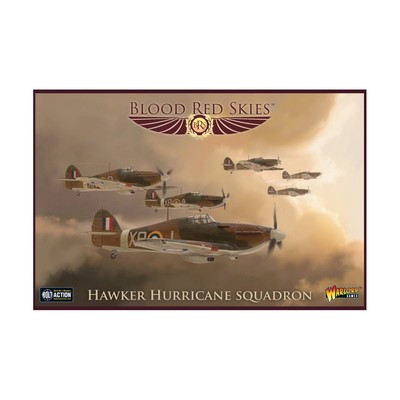 Warlord Historical Mini British 1/200 Hawker Hurricane Squadron SW (New ...