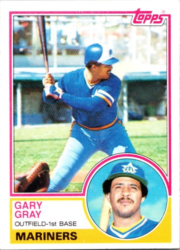 Gary Gray Seattle Mariners 1983 Topps #313 | eBay