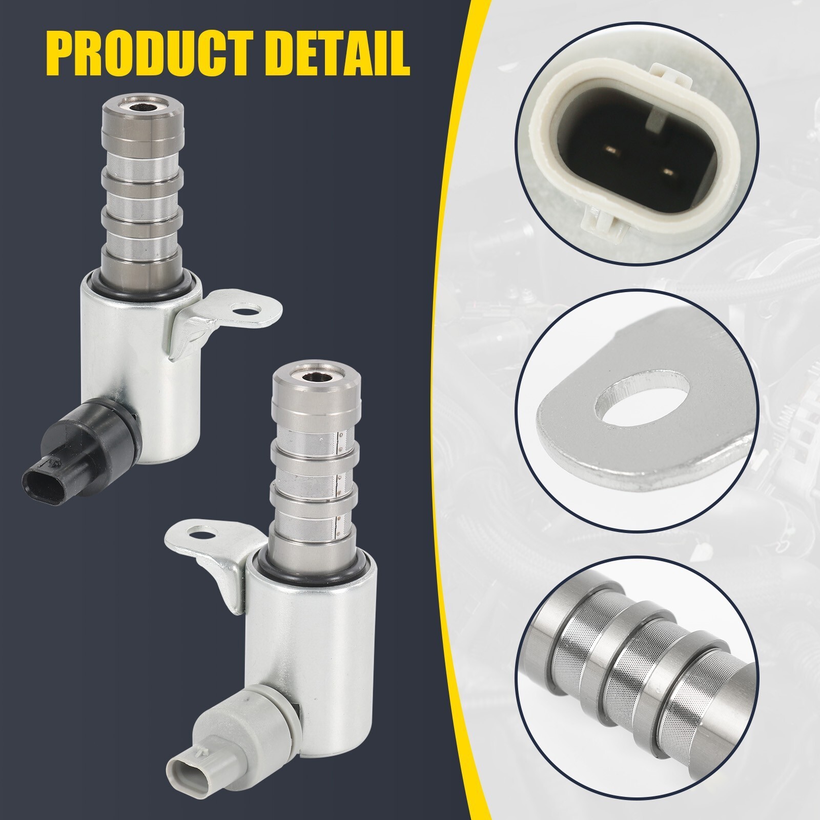 4Pcs Variable Valve Timing Solenoid For 2011-2016 Ford Edge 3.5L ...