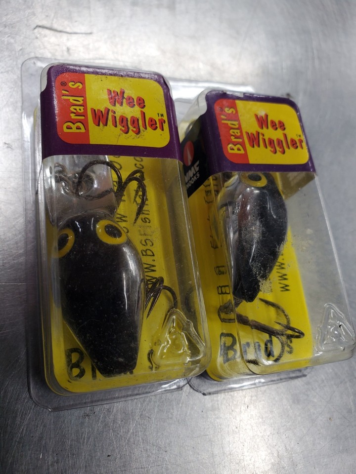 Lot of 2 Brad's Wee Wiggler Crankbait Trolling Lure - Choose Color | eBay