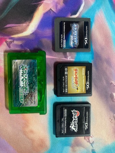 [Import duties included] Pokemon Emerald, Diamond, Black, HeartGold DS ...