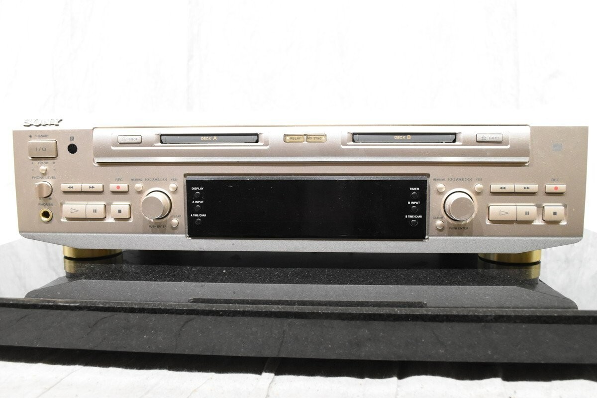 Sony MDS-W1 Md Mini Disc Deck Player Recorder Audio Components | eBay