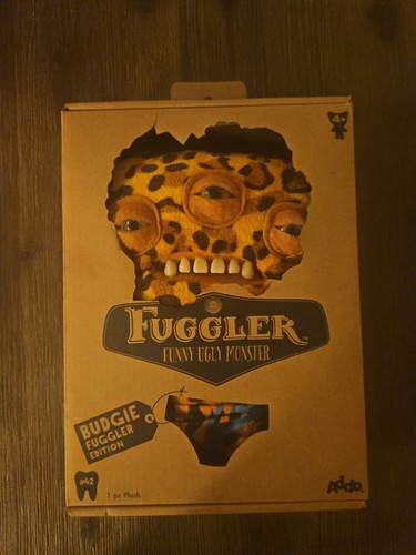 Fuggler Funny Ugly Monster Budgie Leopard/Cheetah Print 3 Eyes #42 NEW ...