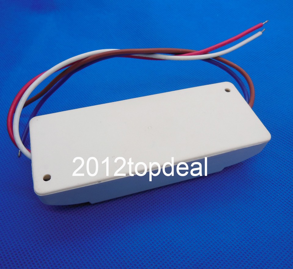 8-12x1w LED Power Driver Supply 300mA DC24-42V For 12pcs 1W High Power ...