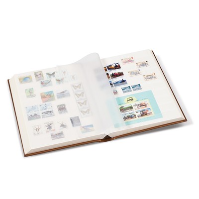 Lighthouse Metallic Edition Stamp Stockbook 9x12 A4 64 White Pages ...