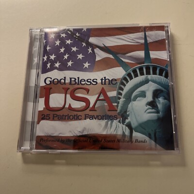 God Bless the U.S.A. - 25 Patriotic Favorites Cd | eBay