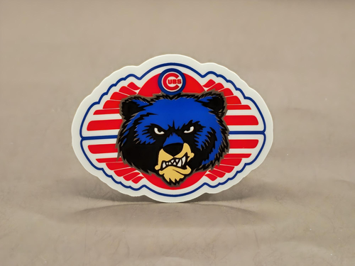 Chicago Cubs Vinyl Stickers MLB Baseball Wrigley Field Cubbies The Chi ...