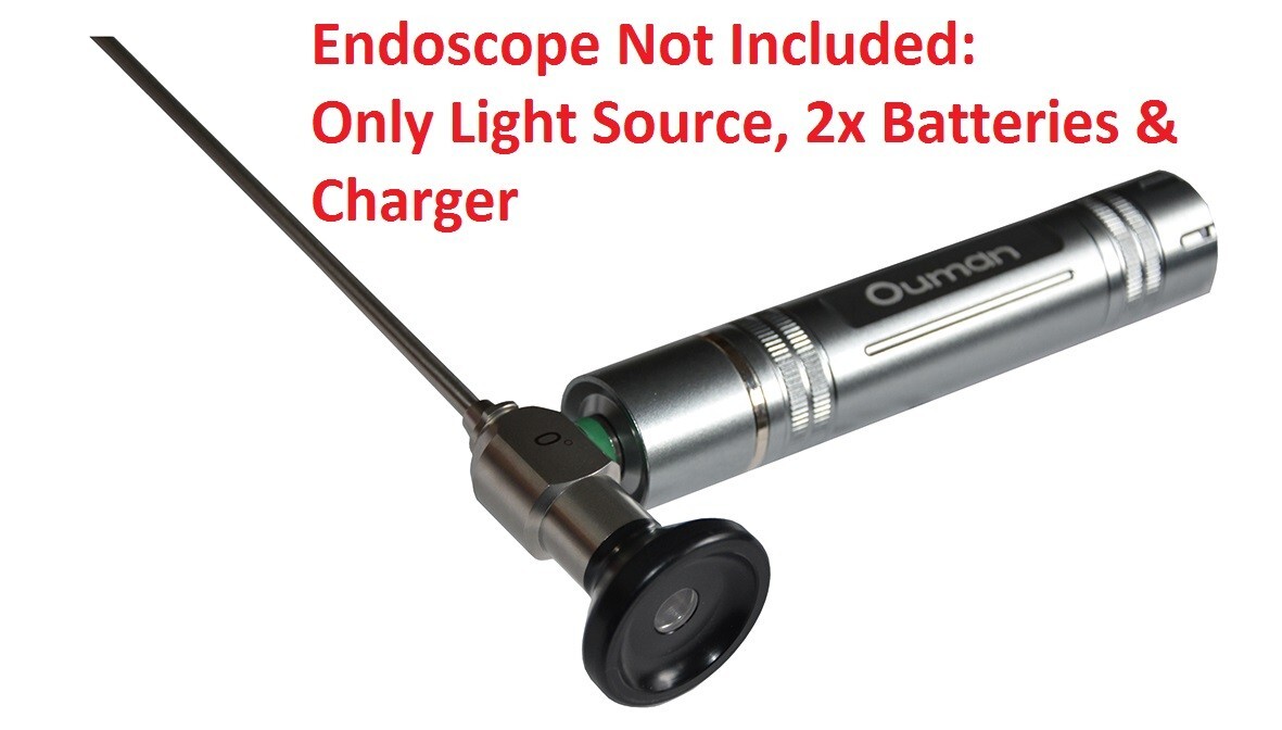 1x Handheld Portable Rigid ENT Endoscope Cold LED Light Source Olympus ...