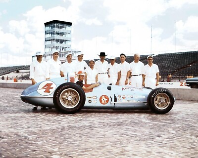 JIM RATHMANN 1960 INDY 500 WINNER AUTO RACING 8X10 PHOTO | eBay