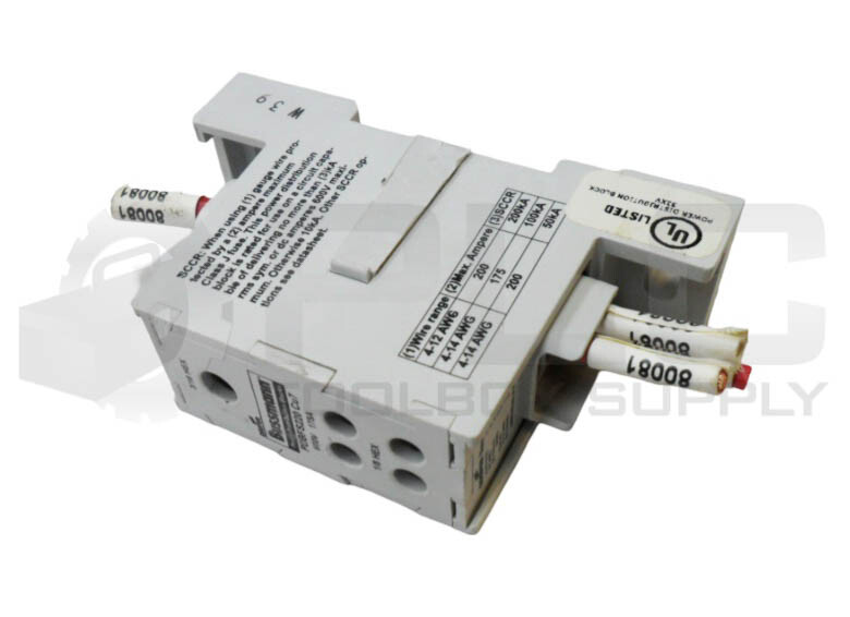 BUSSMANN PDBFS220 POWER DISTRIBUTION BLOCK 600V 175A | eBay