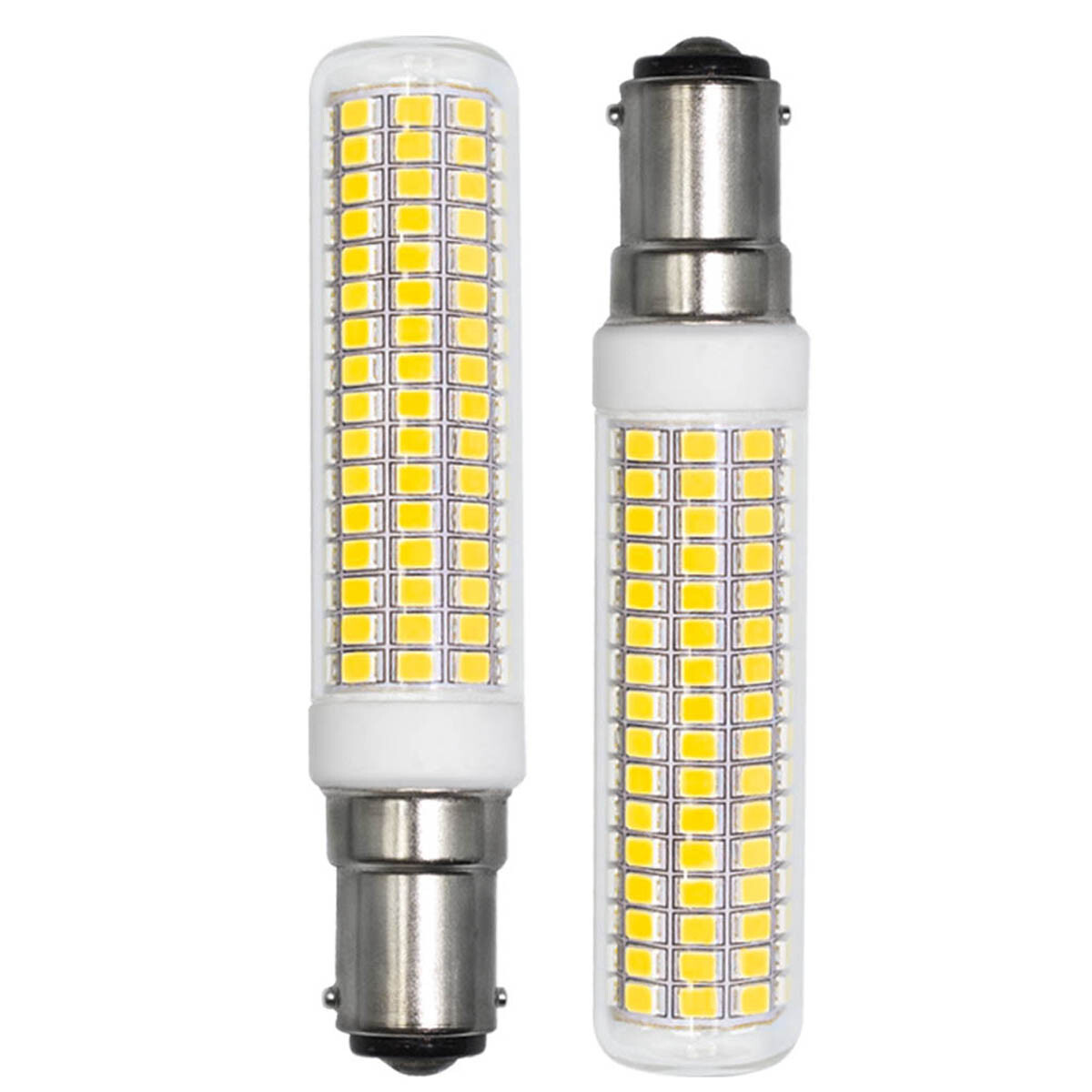 2pcs BA15D/Ba15 LED Lamp 168-2835 Light Corn Bulb Lights 8W 110V Cool ...