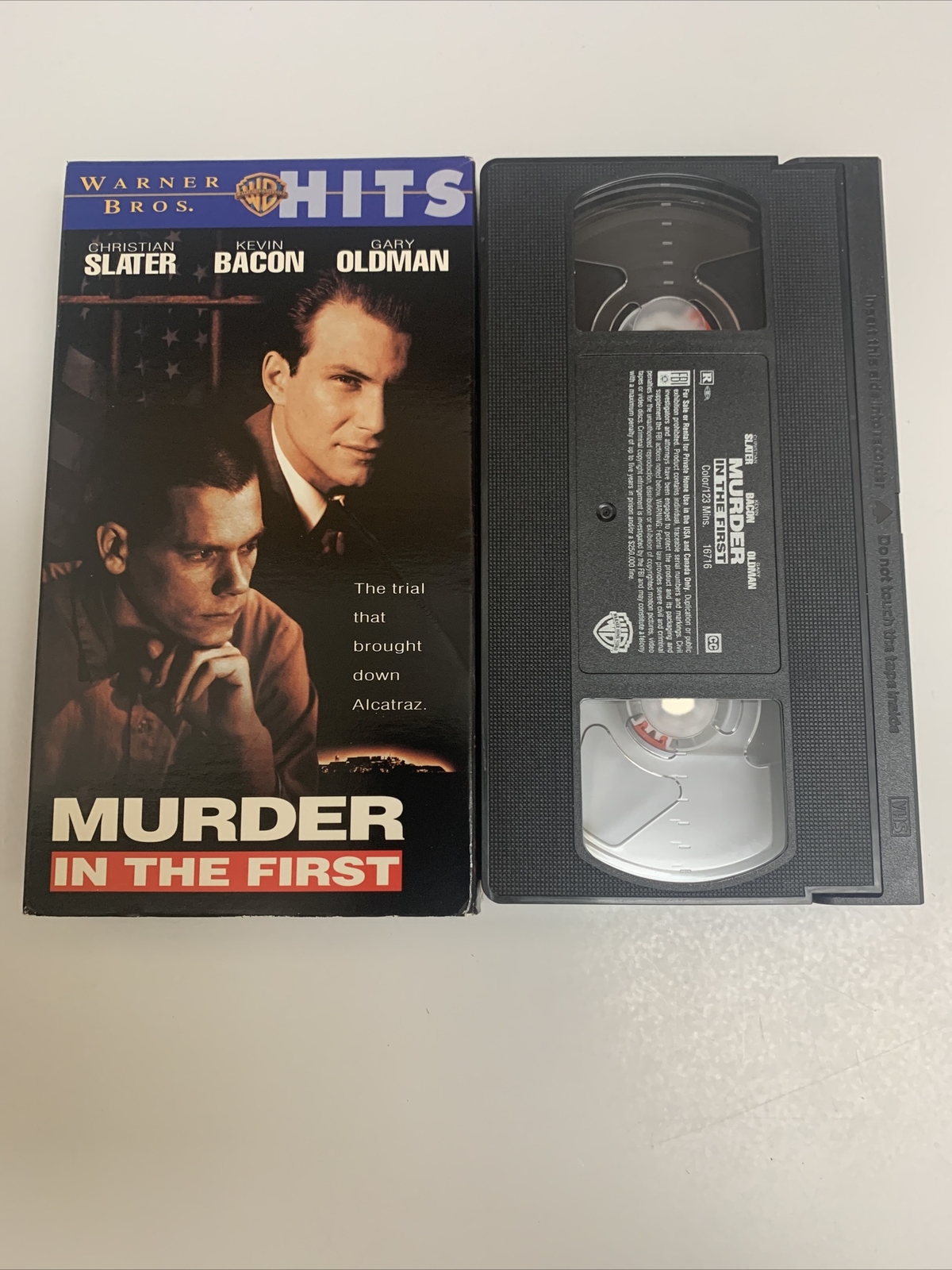 Murder in the First VHS Movie 1995 85391671633 | eBay
