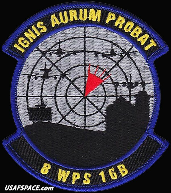 USAF 8TH WEAPONS SQ -8 WPS- Nellis AFB, NV- ORIGINAL VEL PATCH | eBay