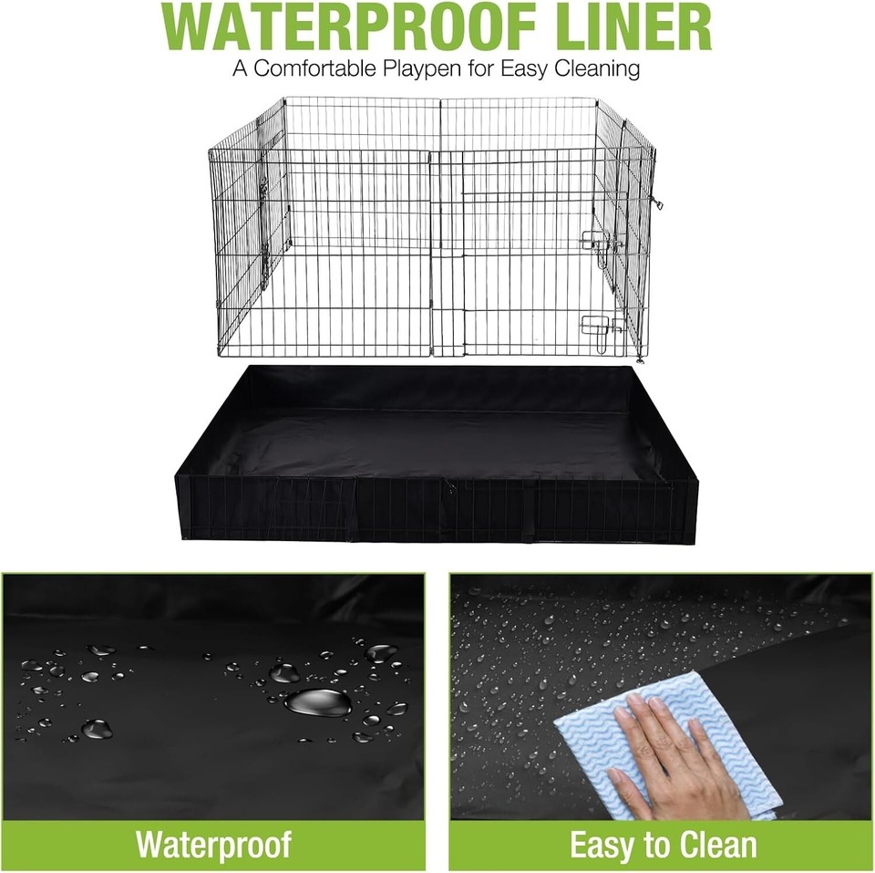 Rabbit Hutch Bunny Cage Indoor Outdoor Small Animal House Pet Playpen ...