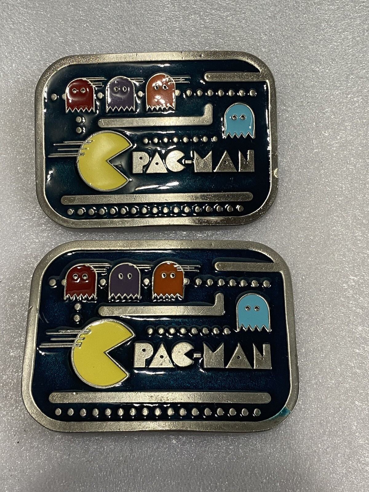2 Vtg 1980’s NOS Pac-Man Video Arcade Game Pacman Met… - Gem