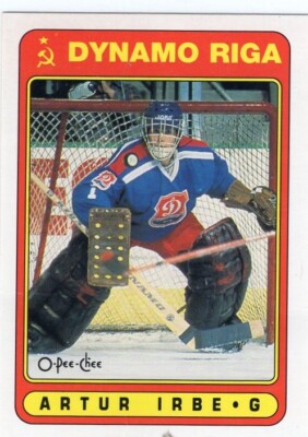 Artur Irbe 1990 Score "ROOKIE DYNAMO RIGA" #501 San Jose Sharks | eBay